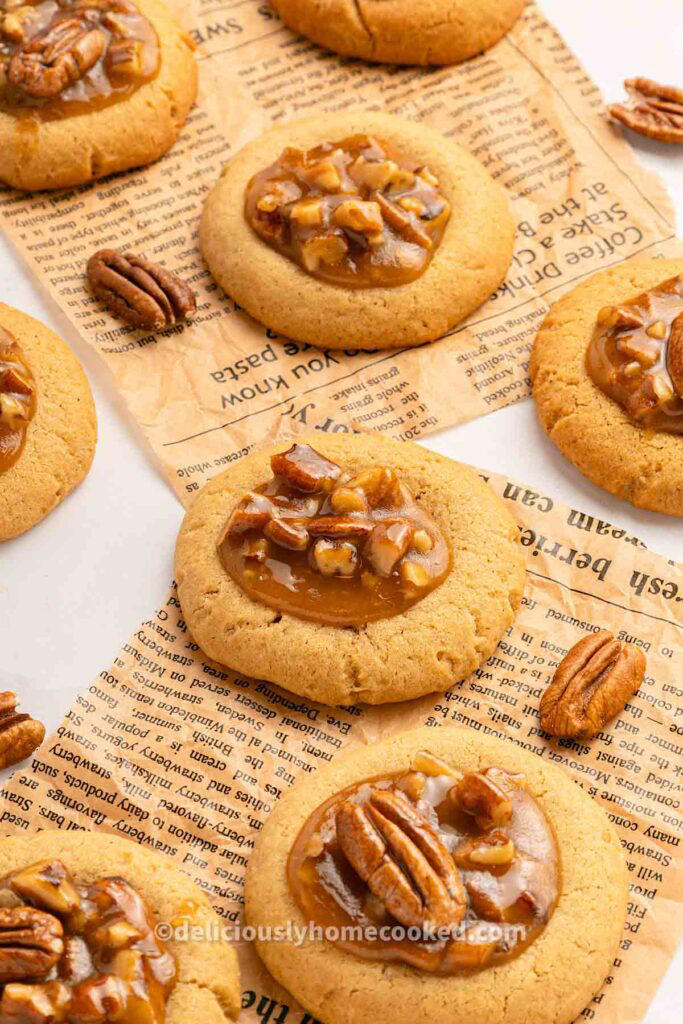 Pecan pie cookies
