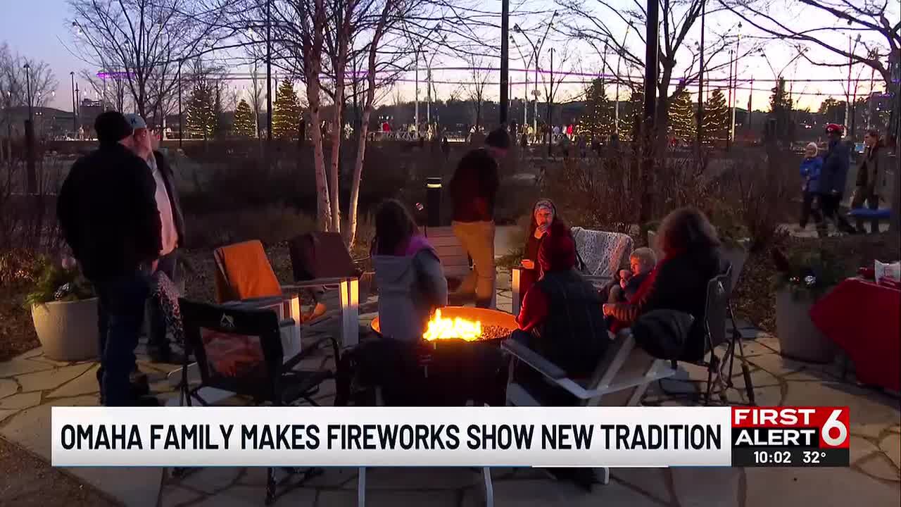 Family makes Omaha fireworks show new tradition