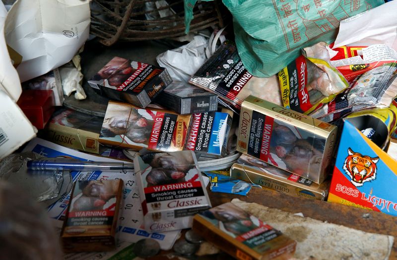 Indian tobacco stocks fall as India imposes new tax on cigarettes