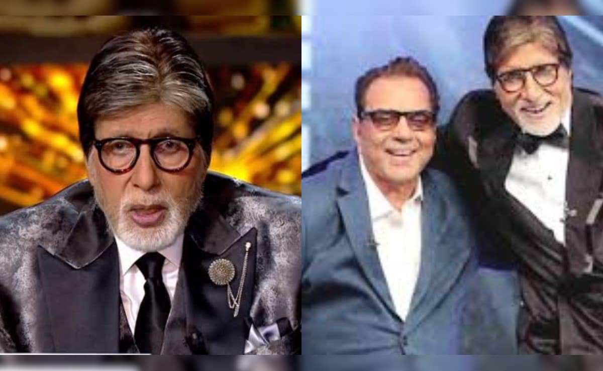Amitabh Bachchan gets emotional remembering Dharmendra on KBC: 'He was ...