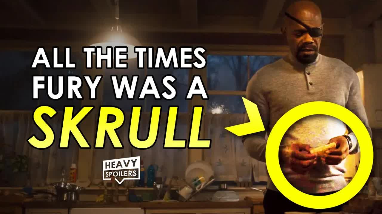 All the times that Nick Fury was a Skrull in the MCU | Iron Man ...