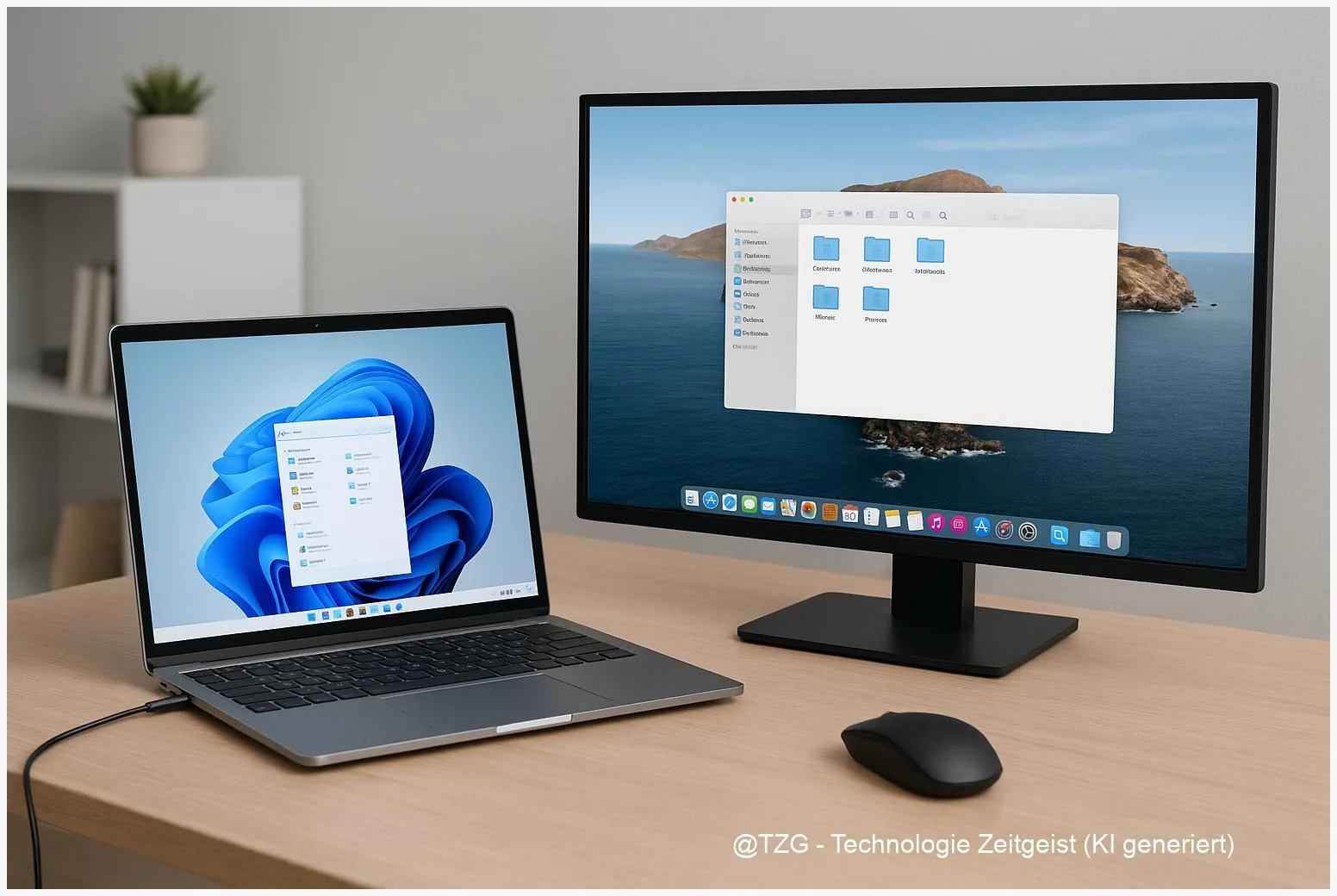 Zweiten Monitor am Laptop einrichten: Windows 11 & macOS Schritt für ...