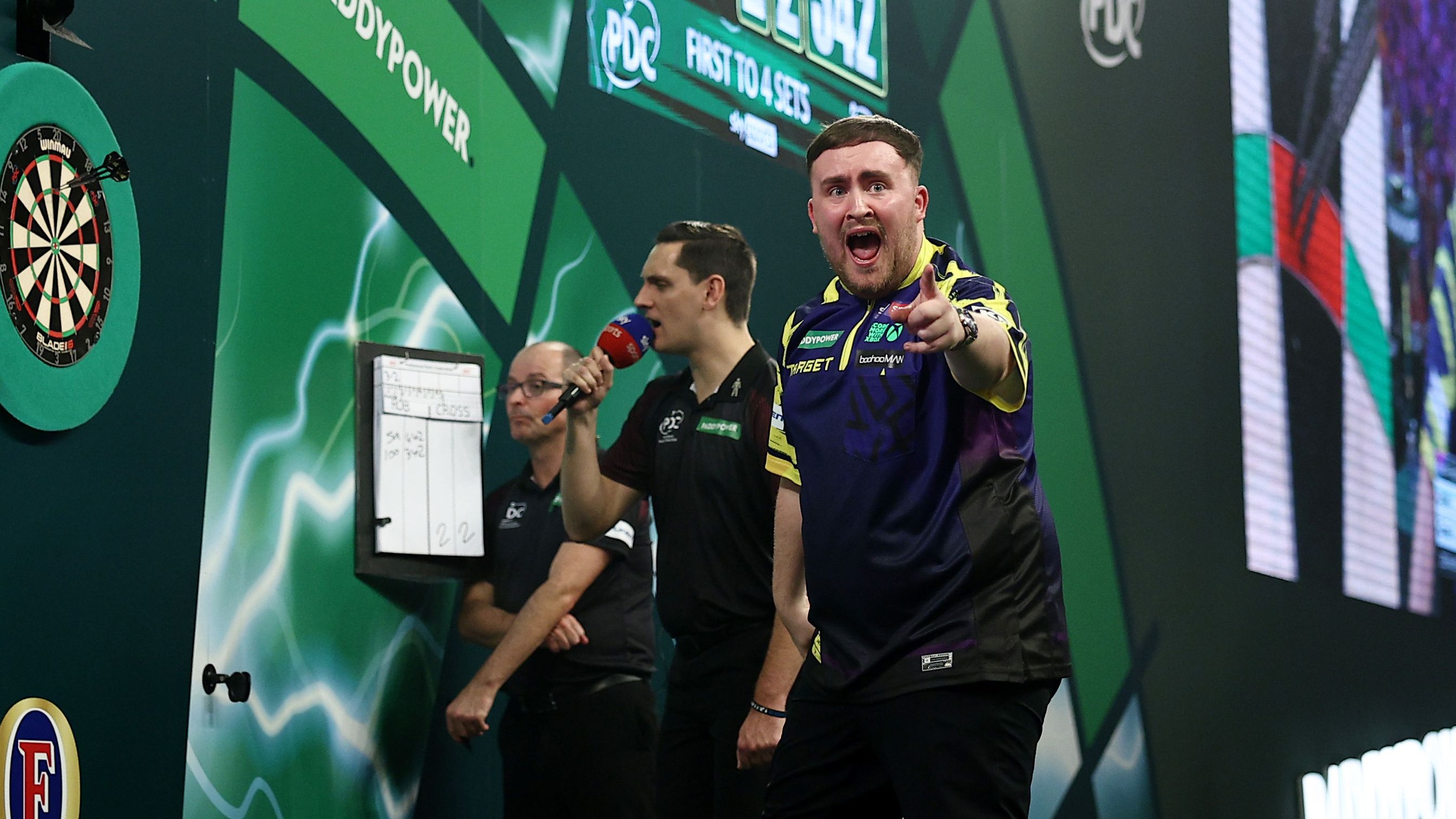 Sport1 oder DAZN für Luke Littler vs. Krzysztof Ratajski bei der Darts ...