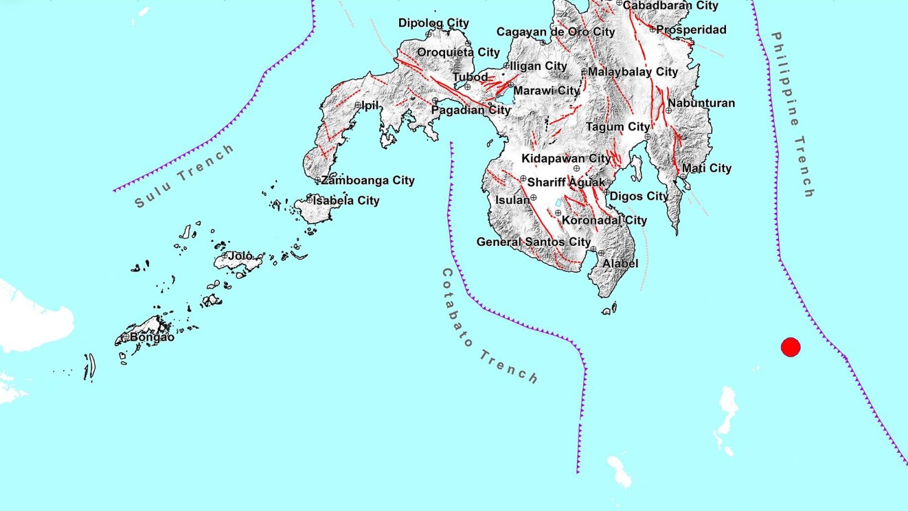 Magnitude-5.1 earthquake recorded off Davao Occidental — PHIVOLCS