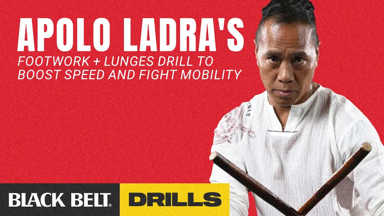 Apolo Ladra's footwork + lunges drill to boost speed and fight mobility ...