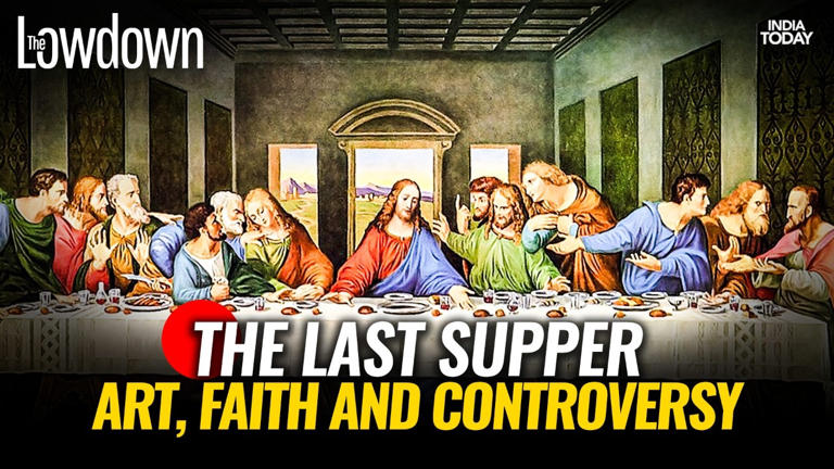 Da Vinci's portrayal of The Last Supper, and controversies and conspiracies