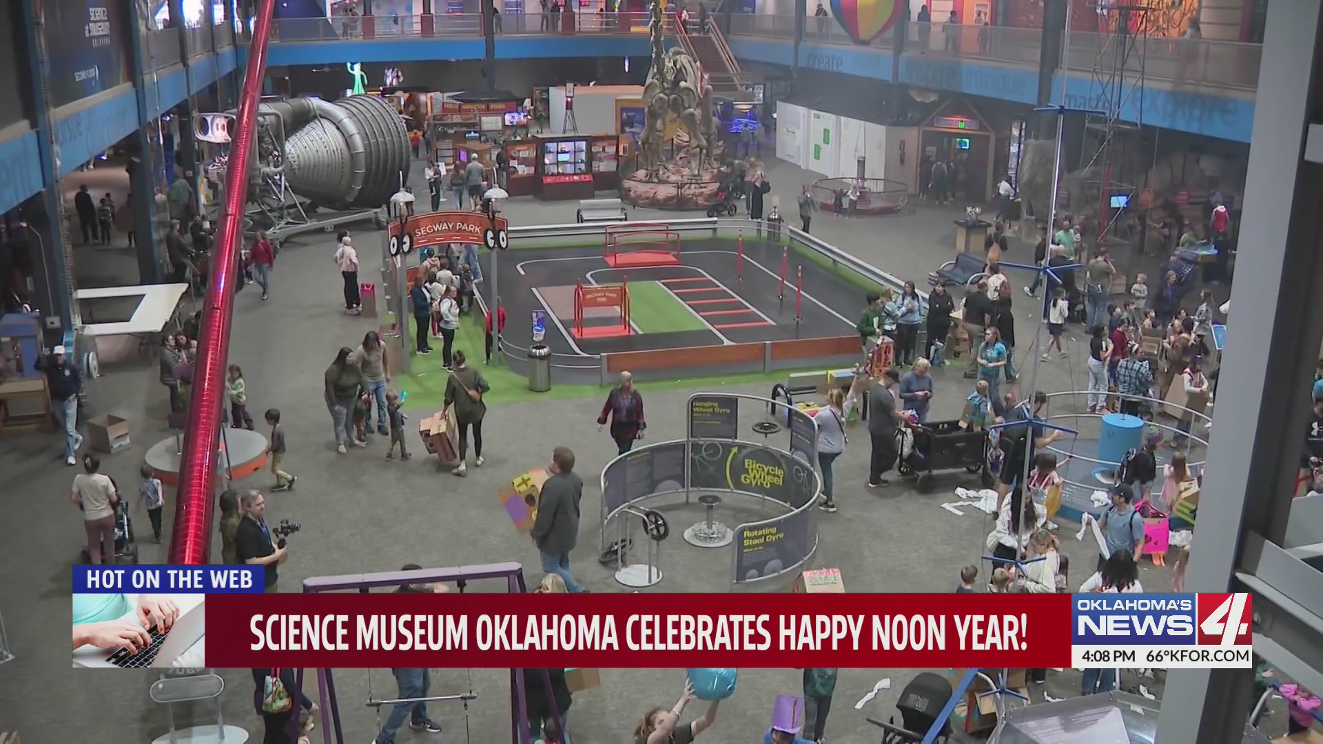 Science Museum Oklahoma celebrates Happy Noon Year!