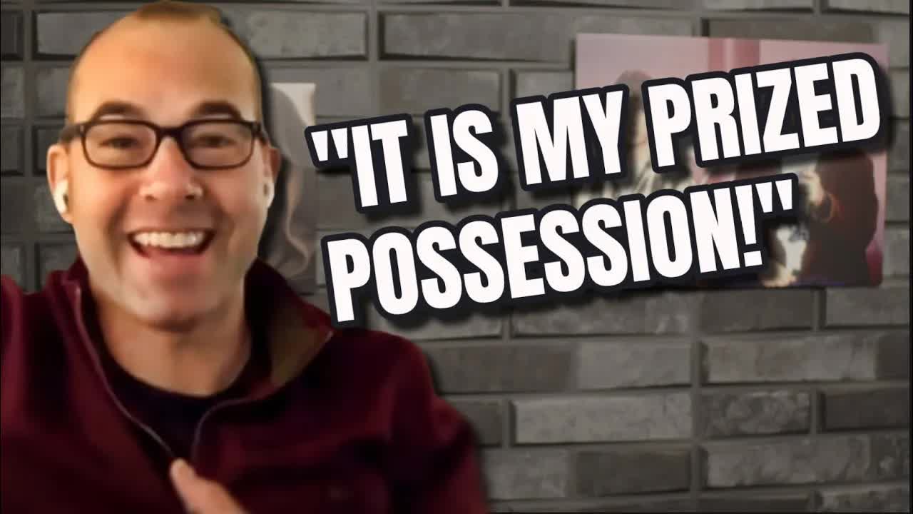 Impractical Jokers James "Murr" Murray on his prized possession