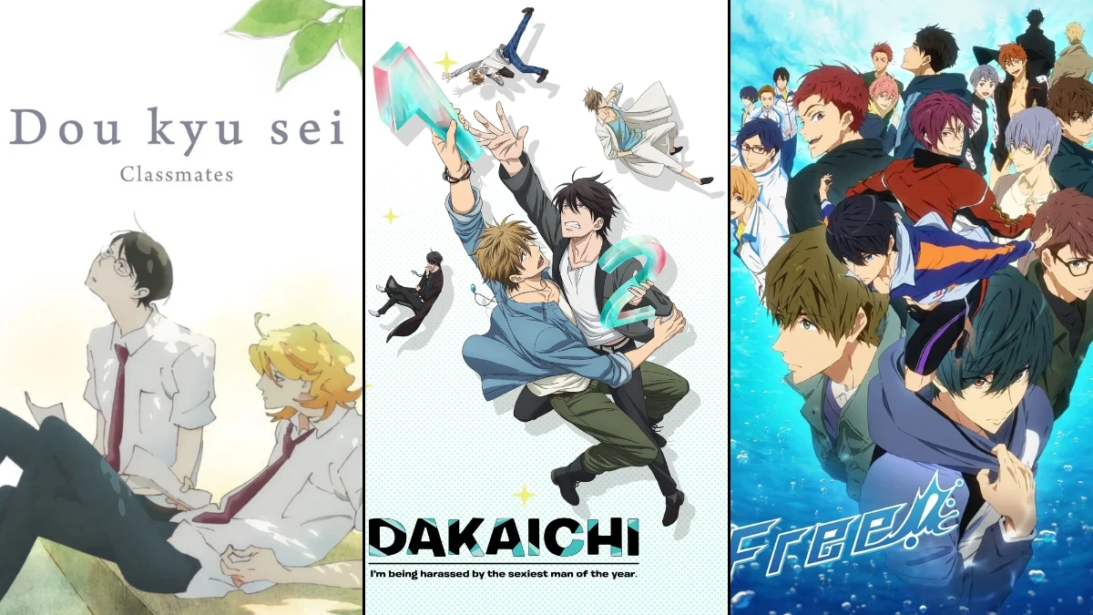 15 anime where the fanservice is exclusively gay