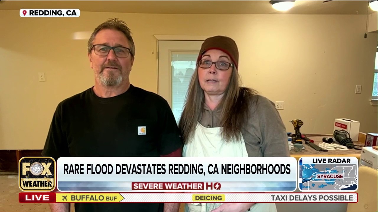 California couple mourns home lost in rare flood that decastated ...