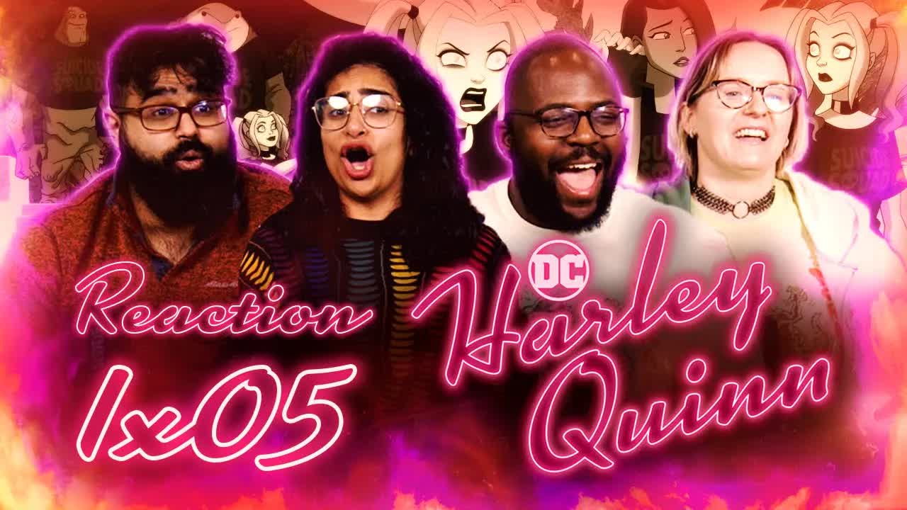 Harley Quinn - 1x5 Being Harley Quinn - Group reaction