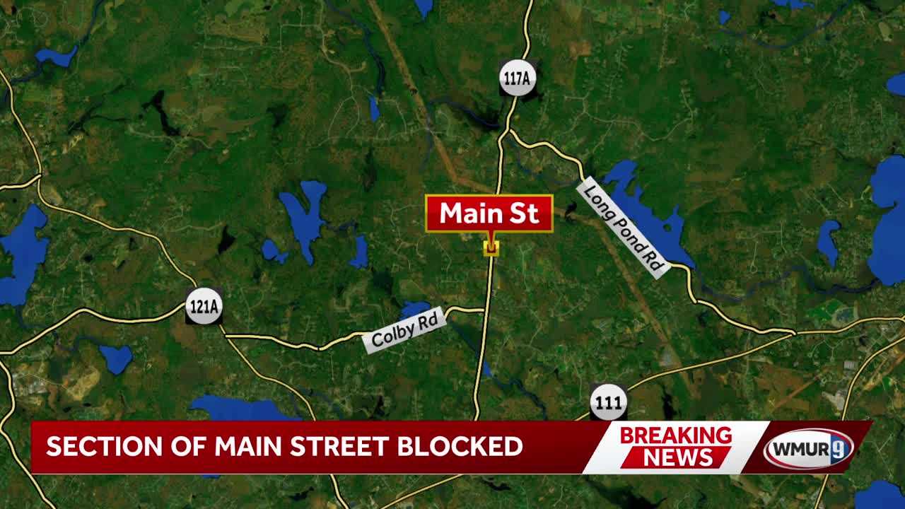 Section of Main Street in Danville closed