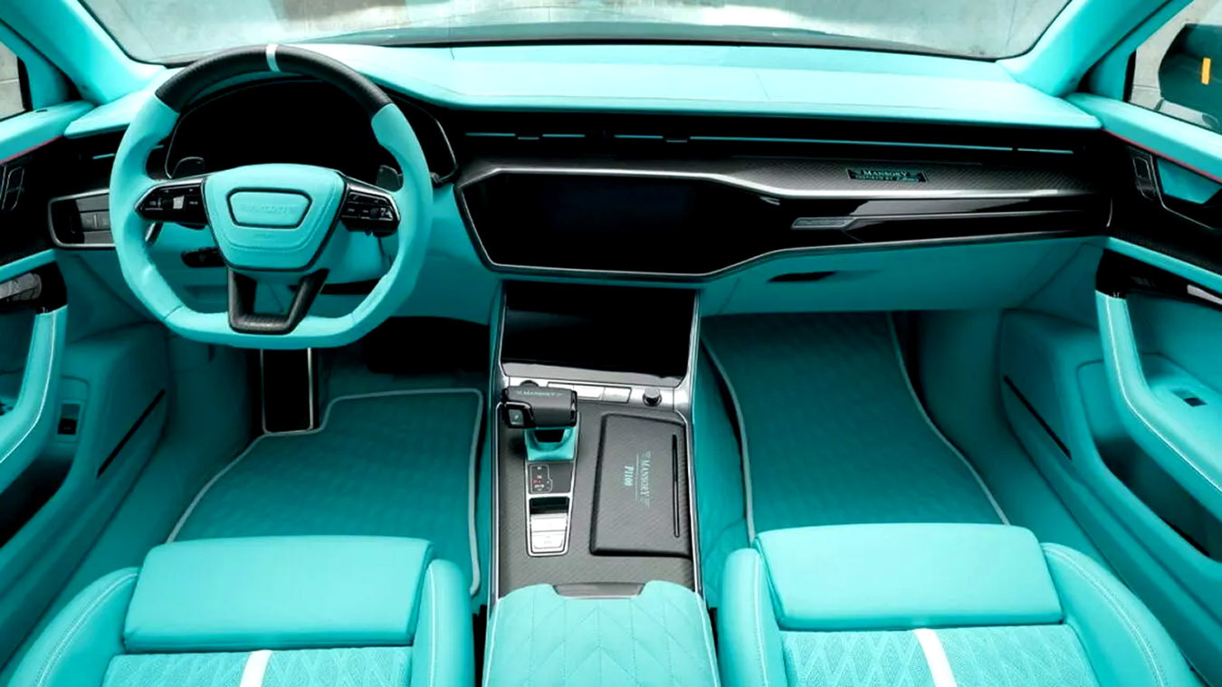 Mansory’s 1,085HP wagon has more turquoise than a Miami realtor’s pool