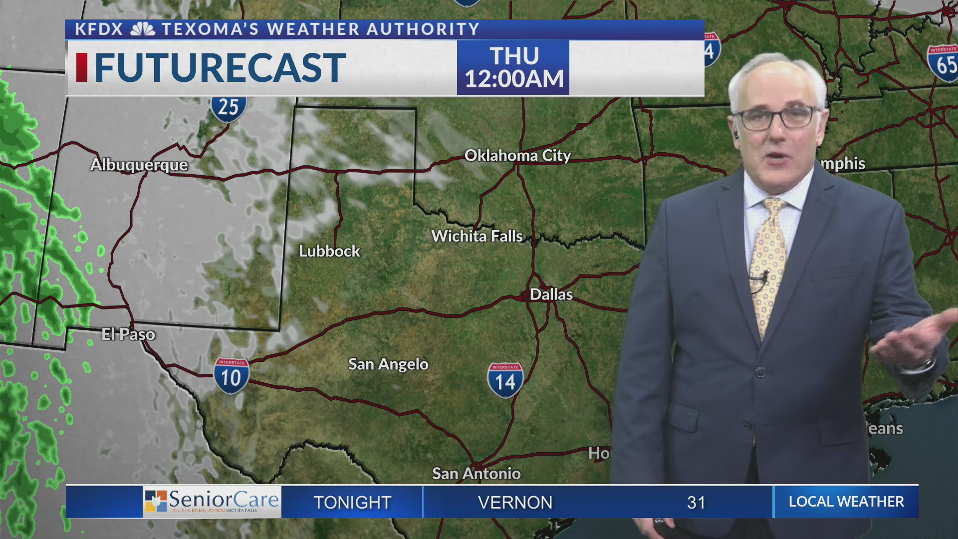 John's Wednesday evening forecast (12/31)