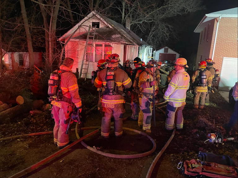 Crews respond to house fire in North Omaha