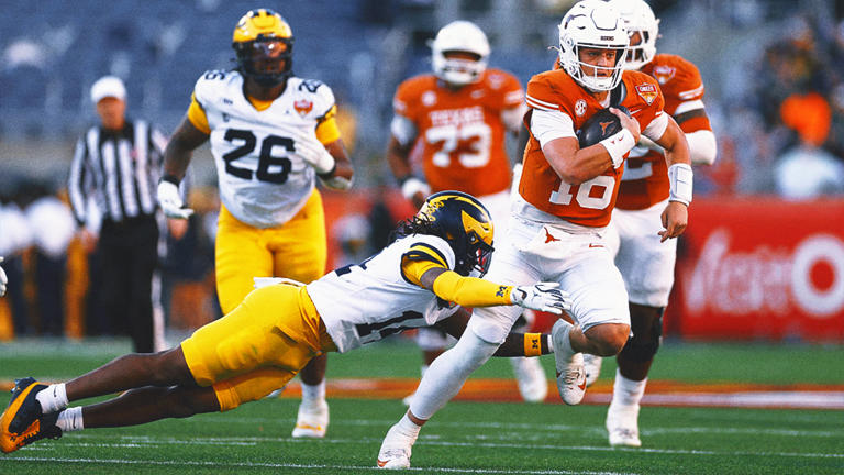 Arch Manning stars as Texas beats Michigan in the Citrus Bowl
