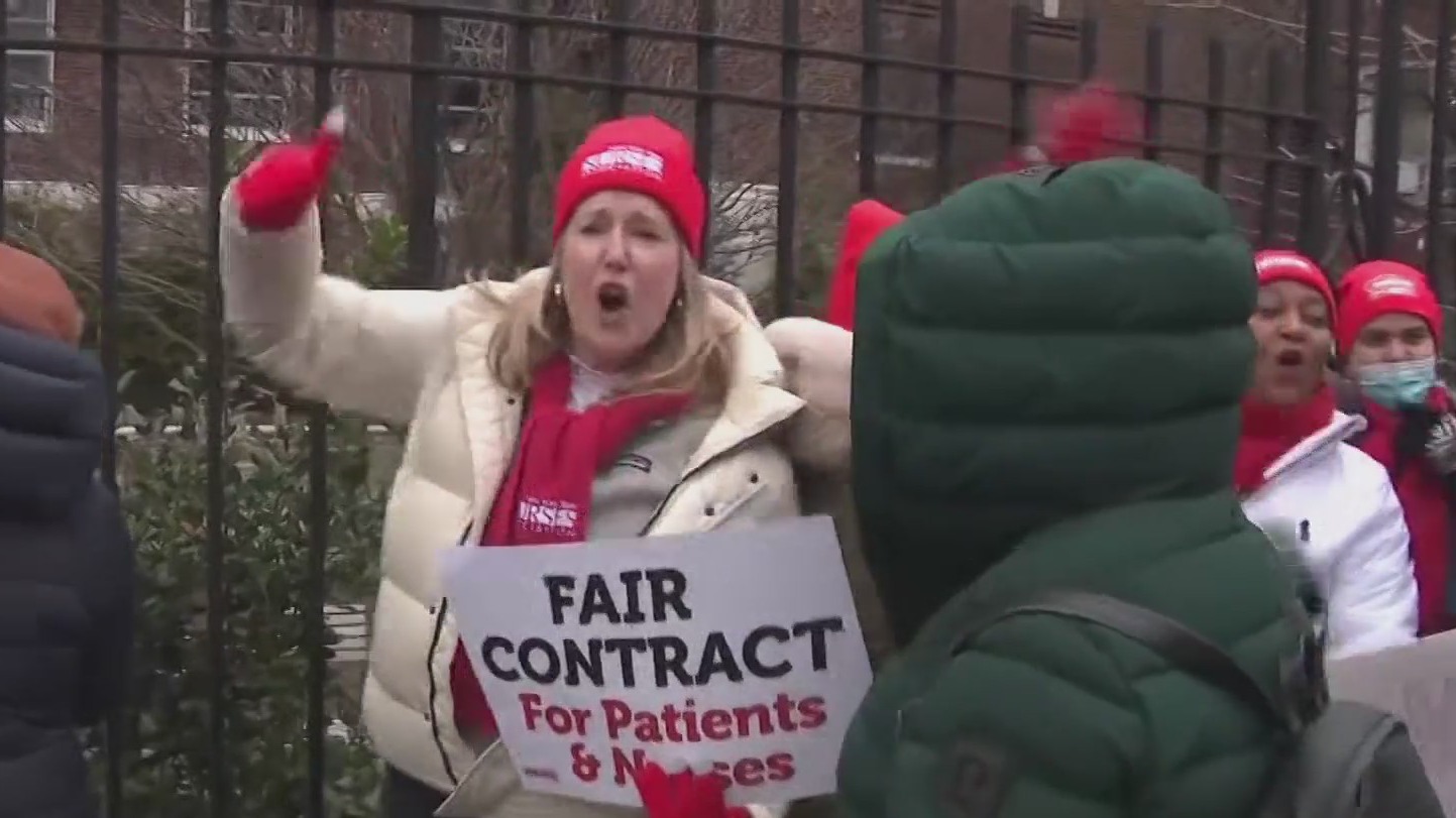 Nurses of a dozen NYC hospitals may strike on New Year's Day