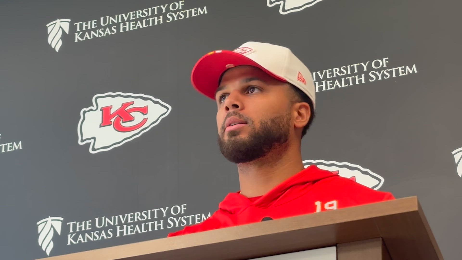 Kansas City Chiefs QB Chris Oladokun on being prepared