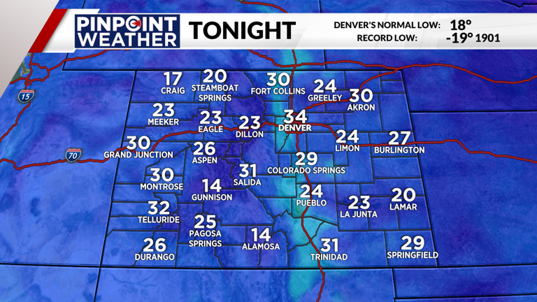 Denver weather: Warm weather continues into 2026