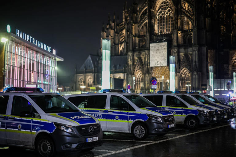 German police on alert as nation rings in 2026