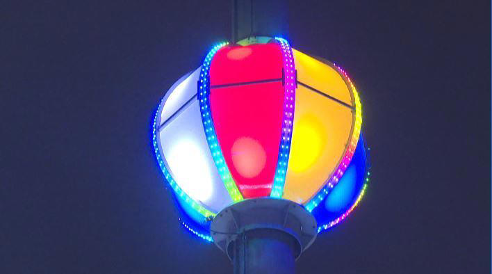 Pier Park Beach Ball Drop ringing in the new year