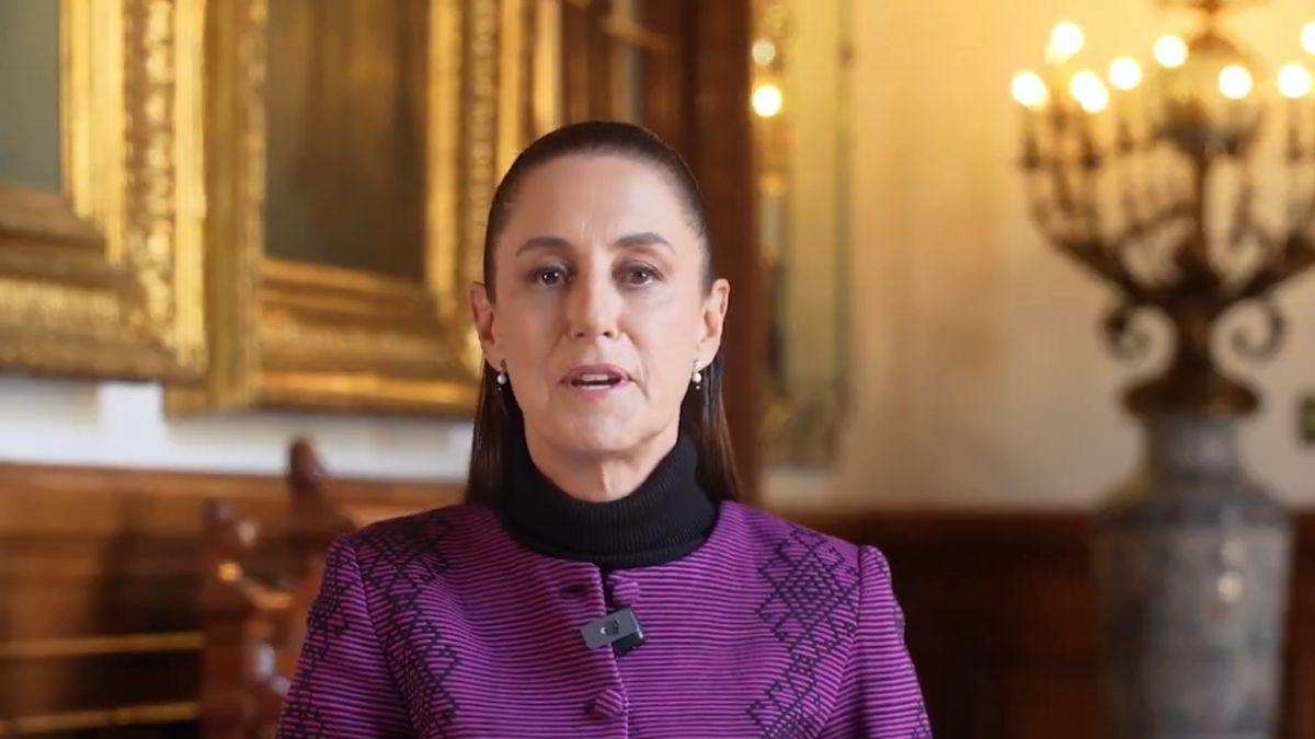 Sheinbaum emite mensaje de Año Nuevo 2026; desea salud y amor a ...