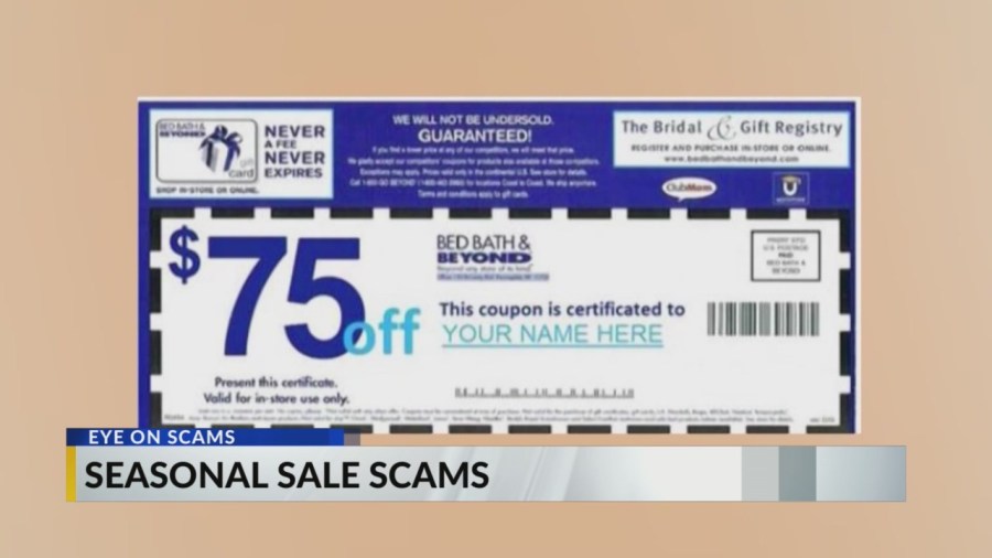 Eye on scams: Don’t let counterfeit coupons for seasonal sales ruin ...