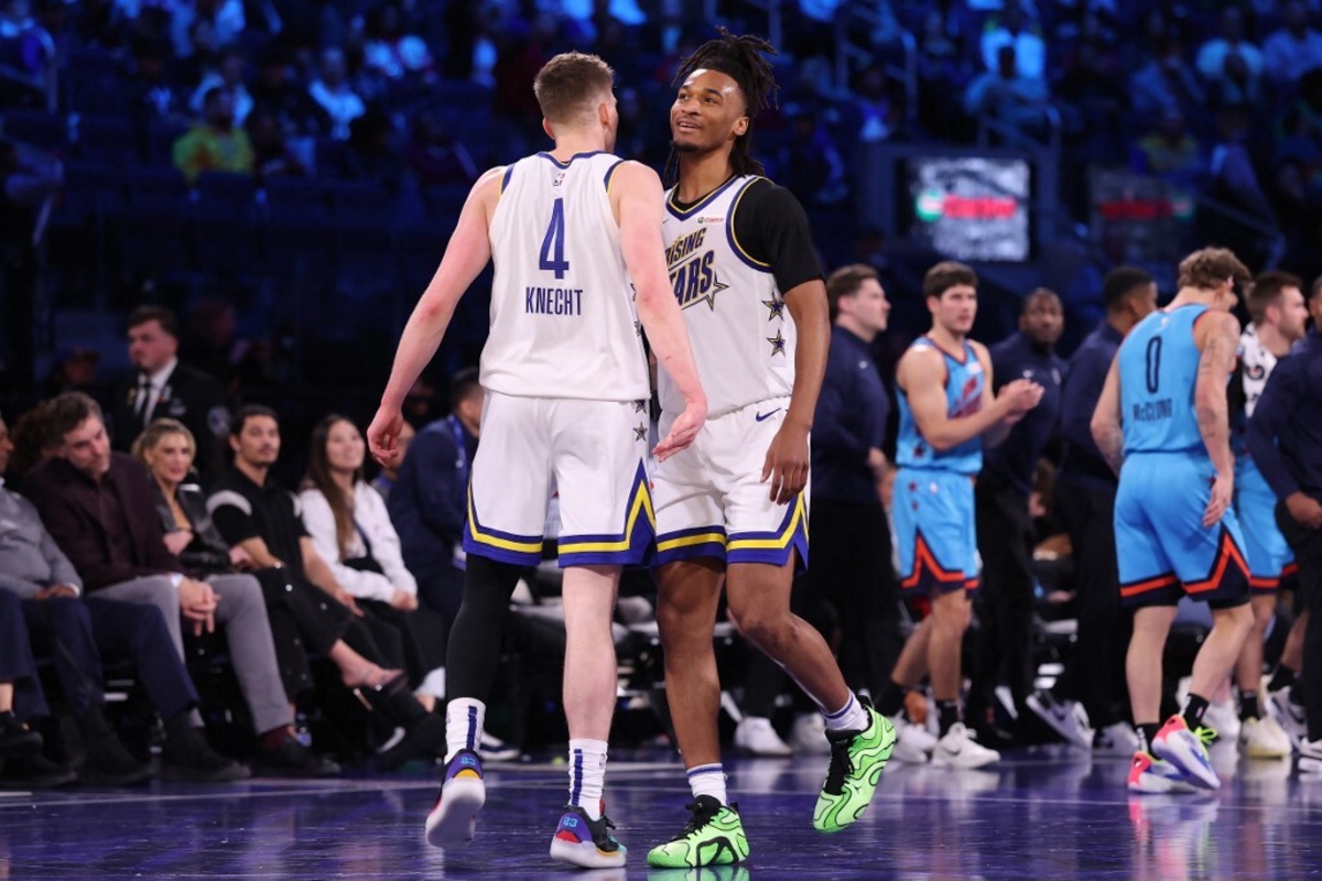 Stephon Castle leads Team C to Rising Stars win and into NBA All-Star Game
