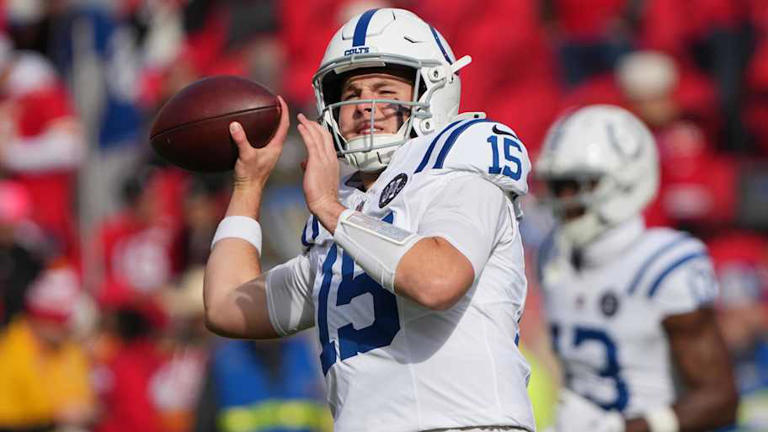 Predicting Riley Leonard's first start for Colts against Texans