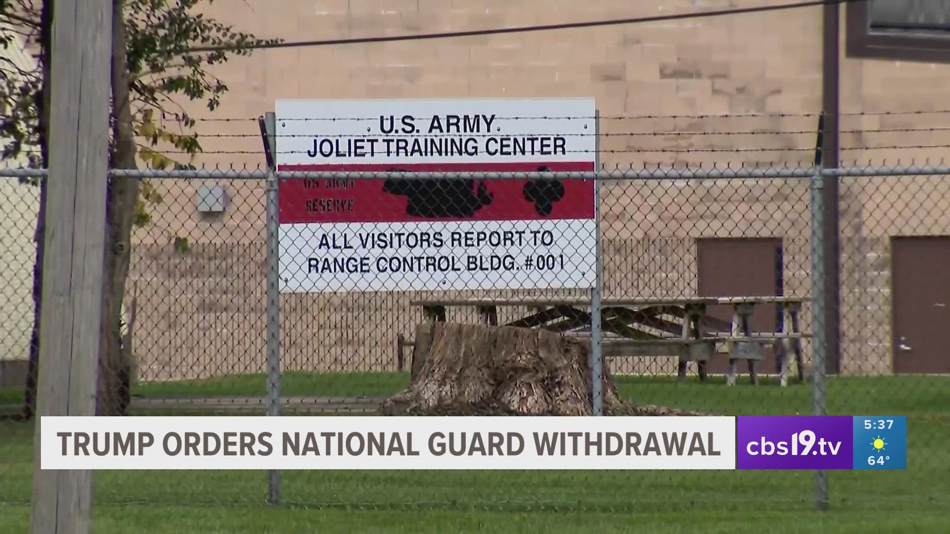 Trump orders National Guard withdrawal