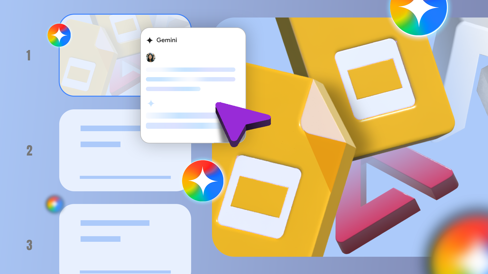 I started using Gemini to create presentations in Google Slides, and it ...