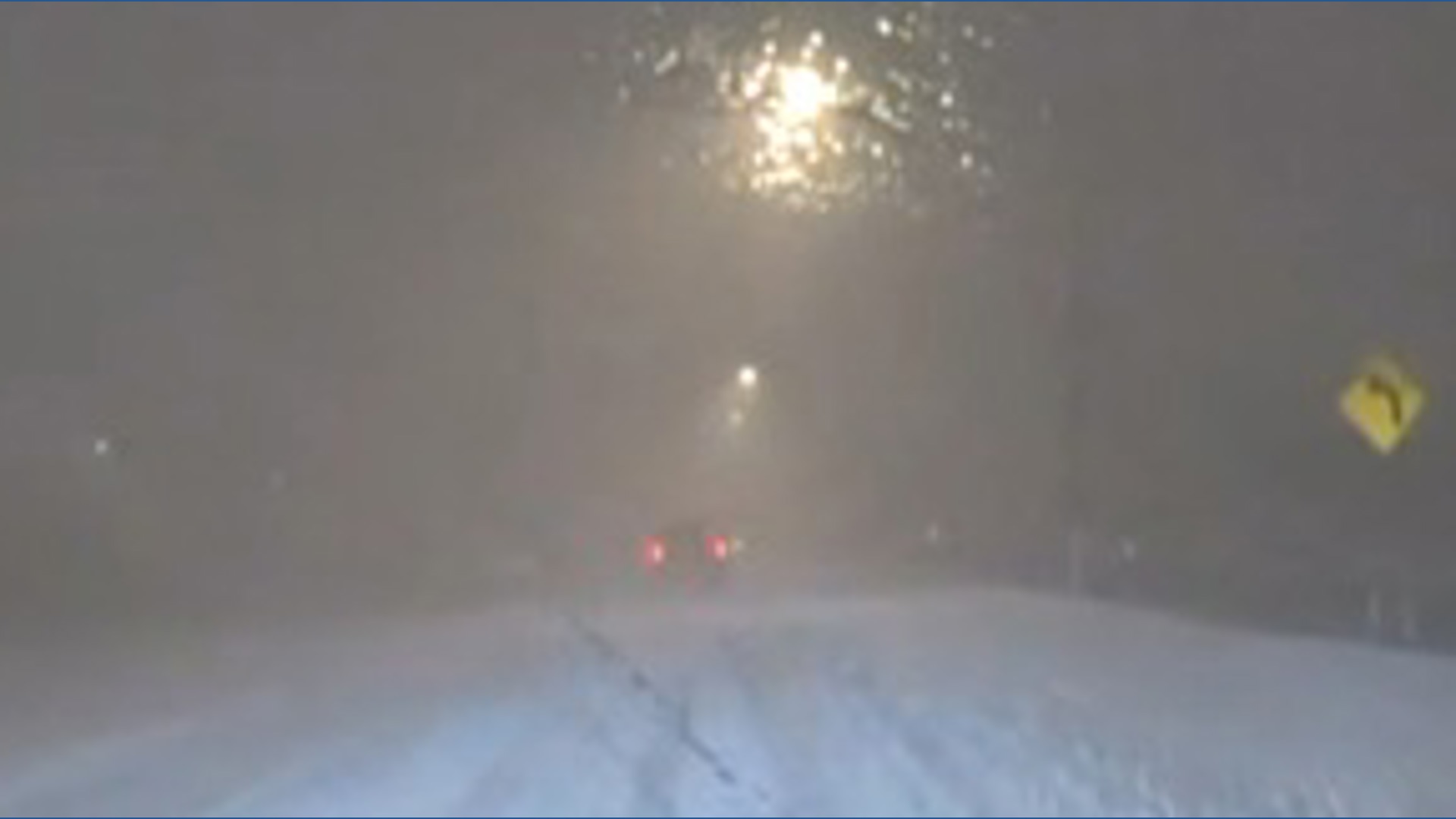 Snow storm slows traffic across the region