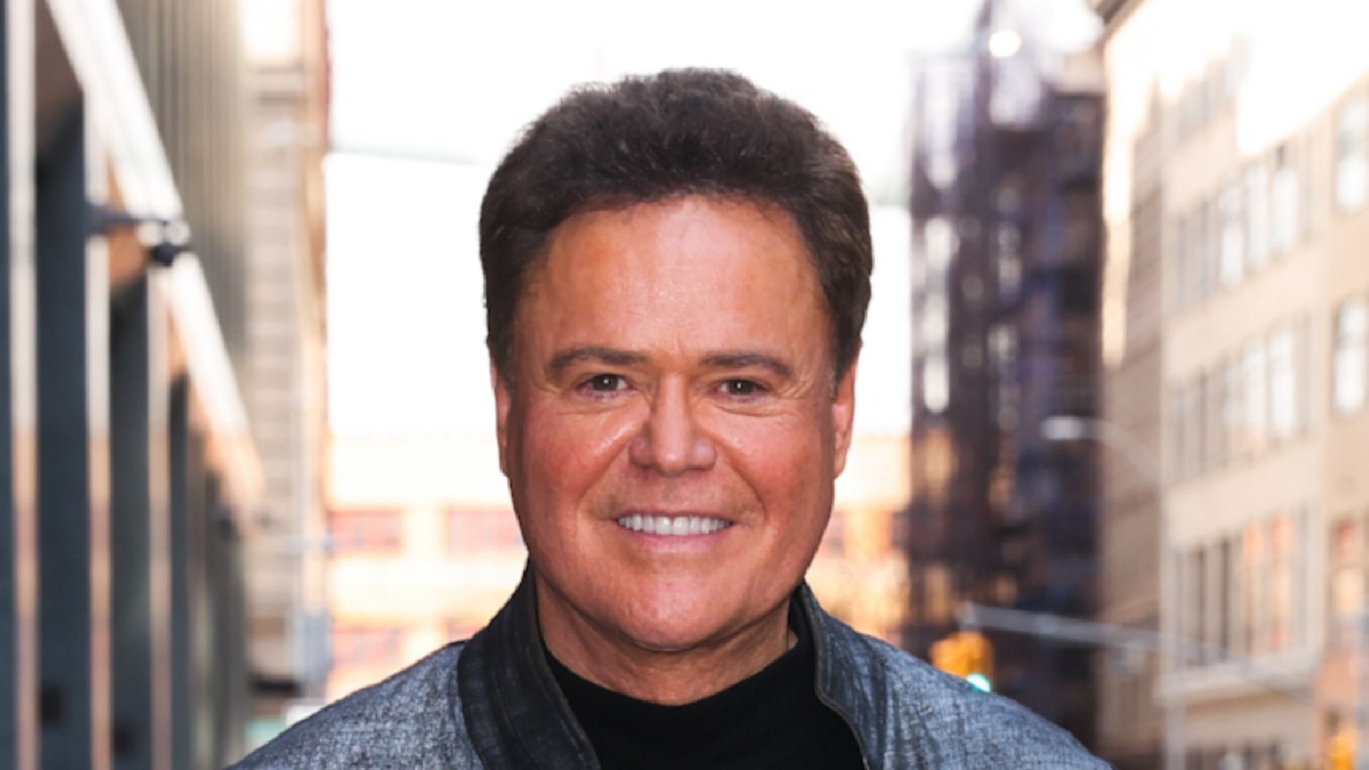Donny Osmond's head-turning festive card featuring his huge lookalike ...
