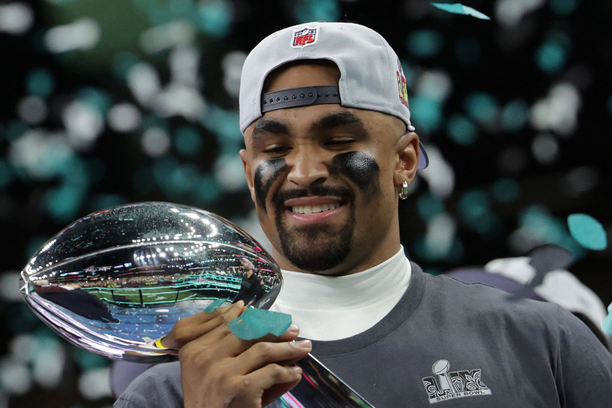 Jalen Hurts powers back two years after defeat to become Super Bowl MVP