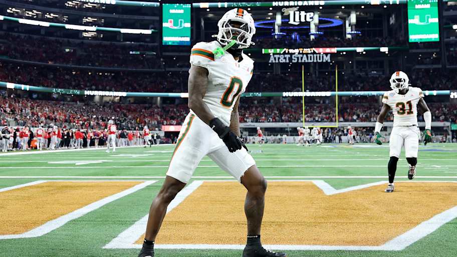 New angle of Keionte Scott's Miami pick-six vs. Ohio State is ...