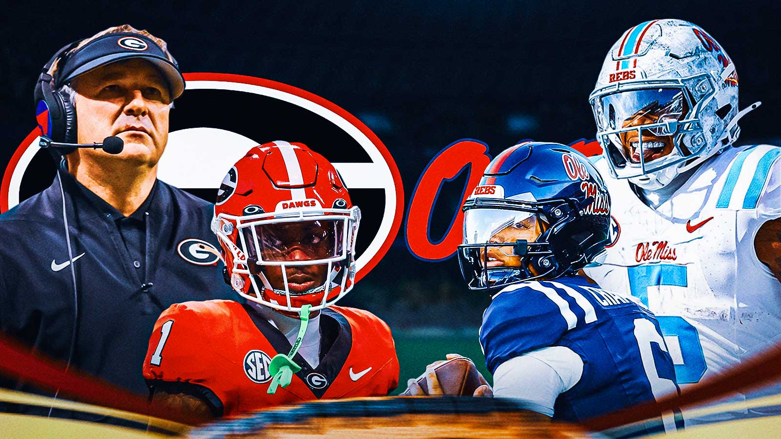 Georgia-Ole Miss is poised to be a College Football Playoff blowout
