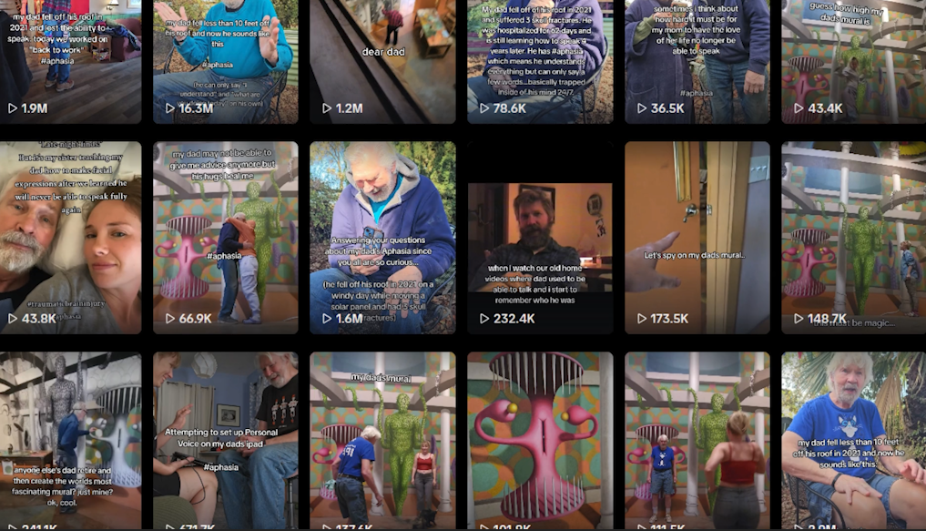 Life with aphasia: Woodland father-daughter duo document life-changing ...