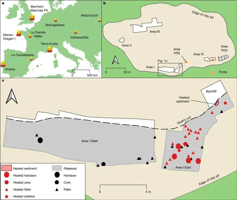 Scientists discover the earliest evidence of human fire-making dating ...