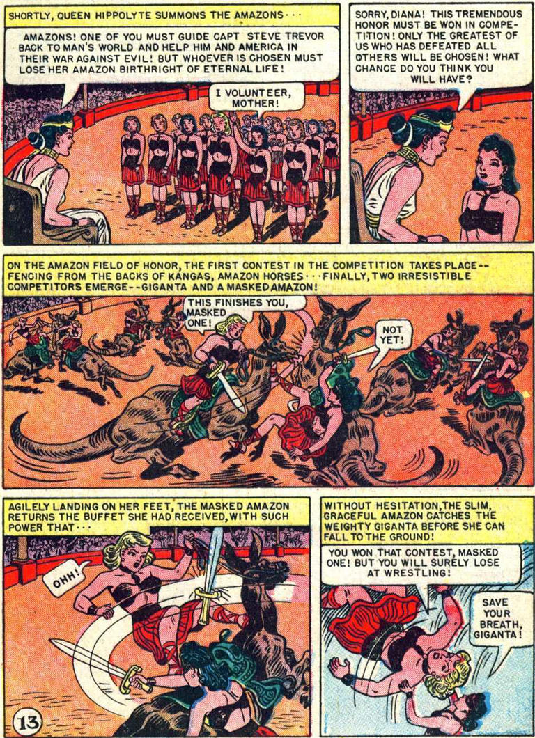 World War II was removed from Wonder Woman's origin 75 years ago