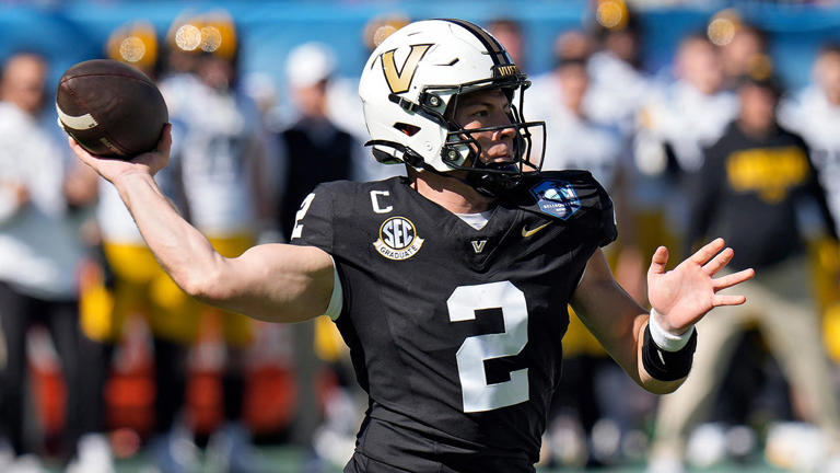 Diego Pavia, Vanderbilt come up short in bowl game as star QB's NCAA ...
