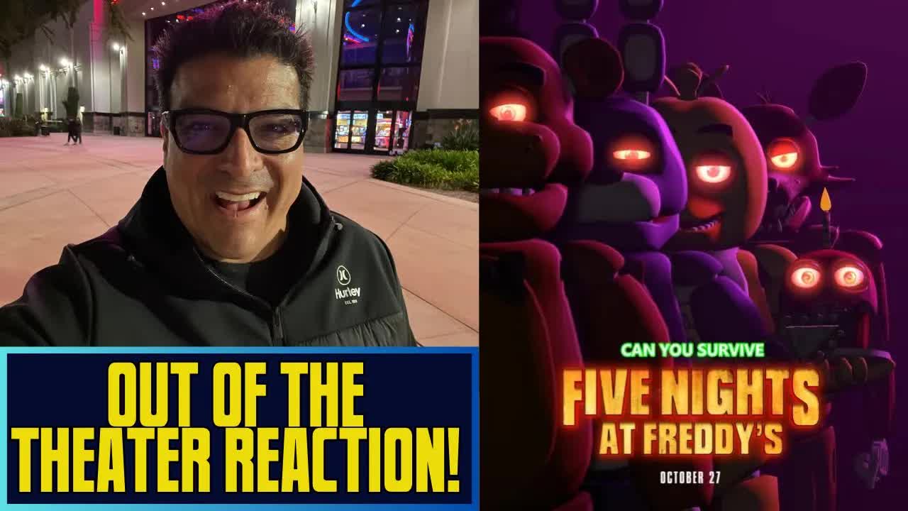Five Nights at Freddy's out of the theater reaction | Universal ...