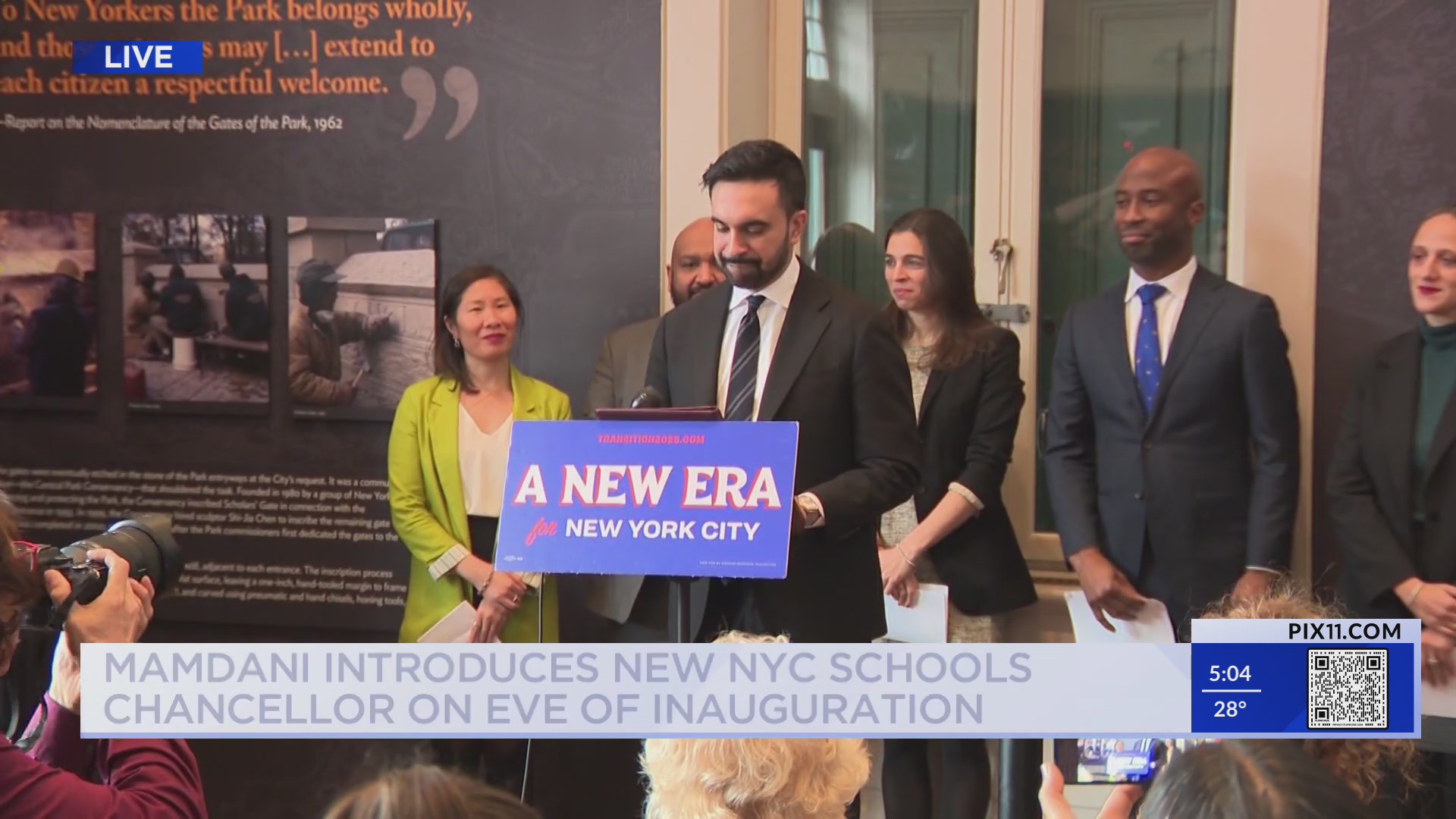 Zohran Mamdani reveals high-ranking NYC appointments before inauguration