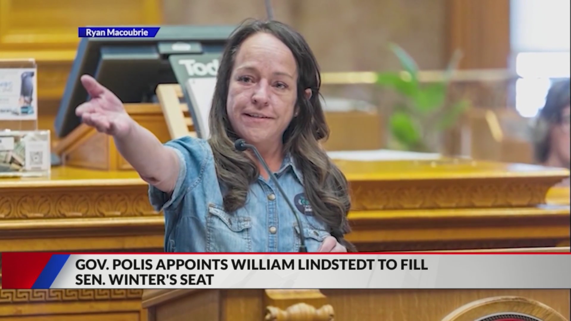 New senator appointed following death of Sen. Winter