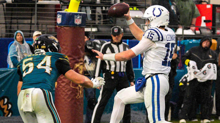 Predicting Riley Leonard's first start for Colts against Texans