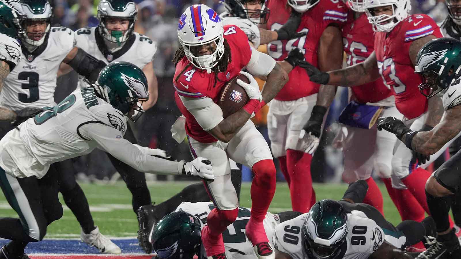 Bills’ James Cook’s potential rushing title has Sean McDermott ...