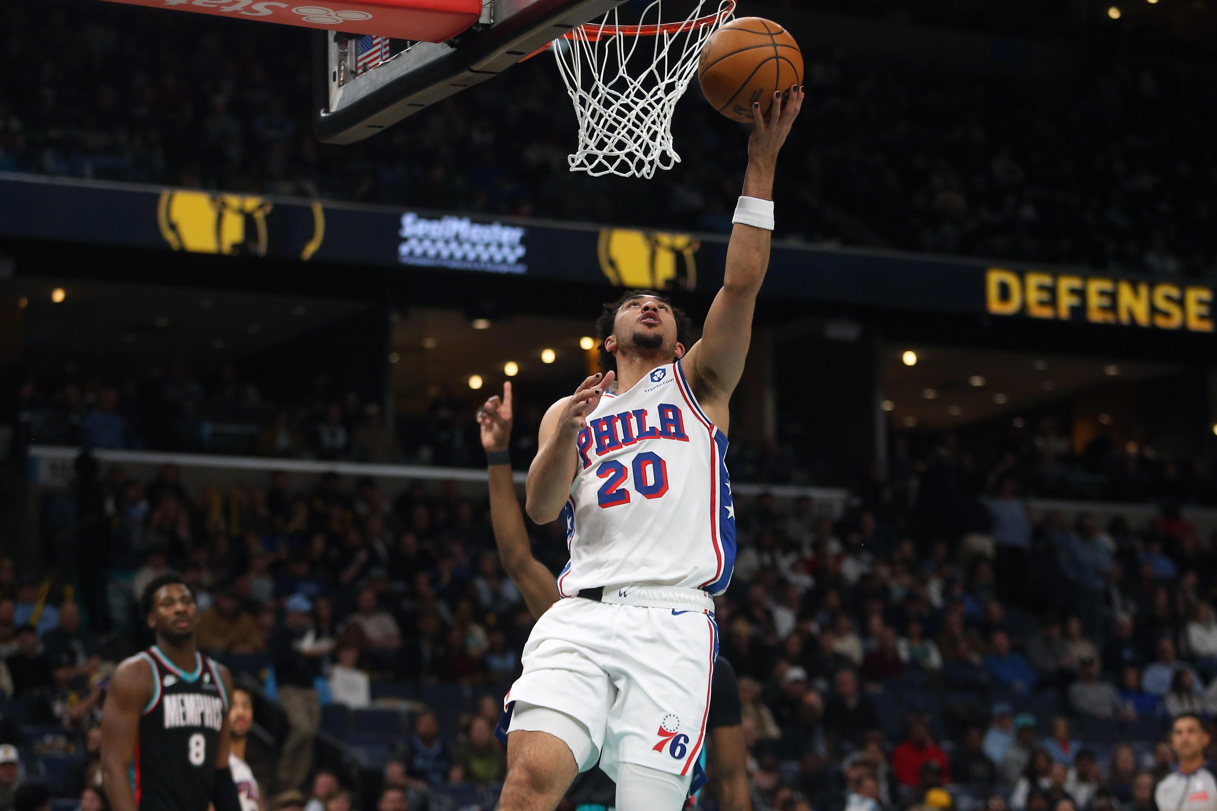 Sixers' Jared McCain talks health, shooting struggles in return