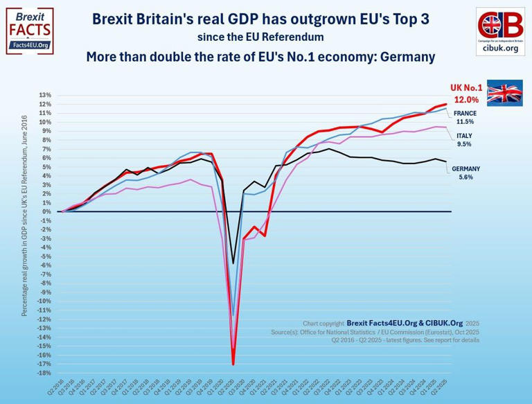 The four charts that explode the Rejoiner myth about Brexit - and leave ...