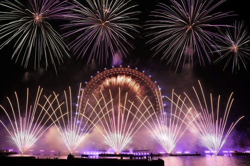 World bids goodbye to 2025 with fireworks and icy plunges