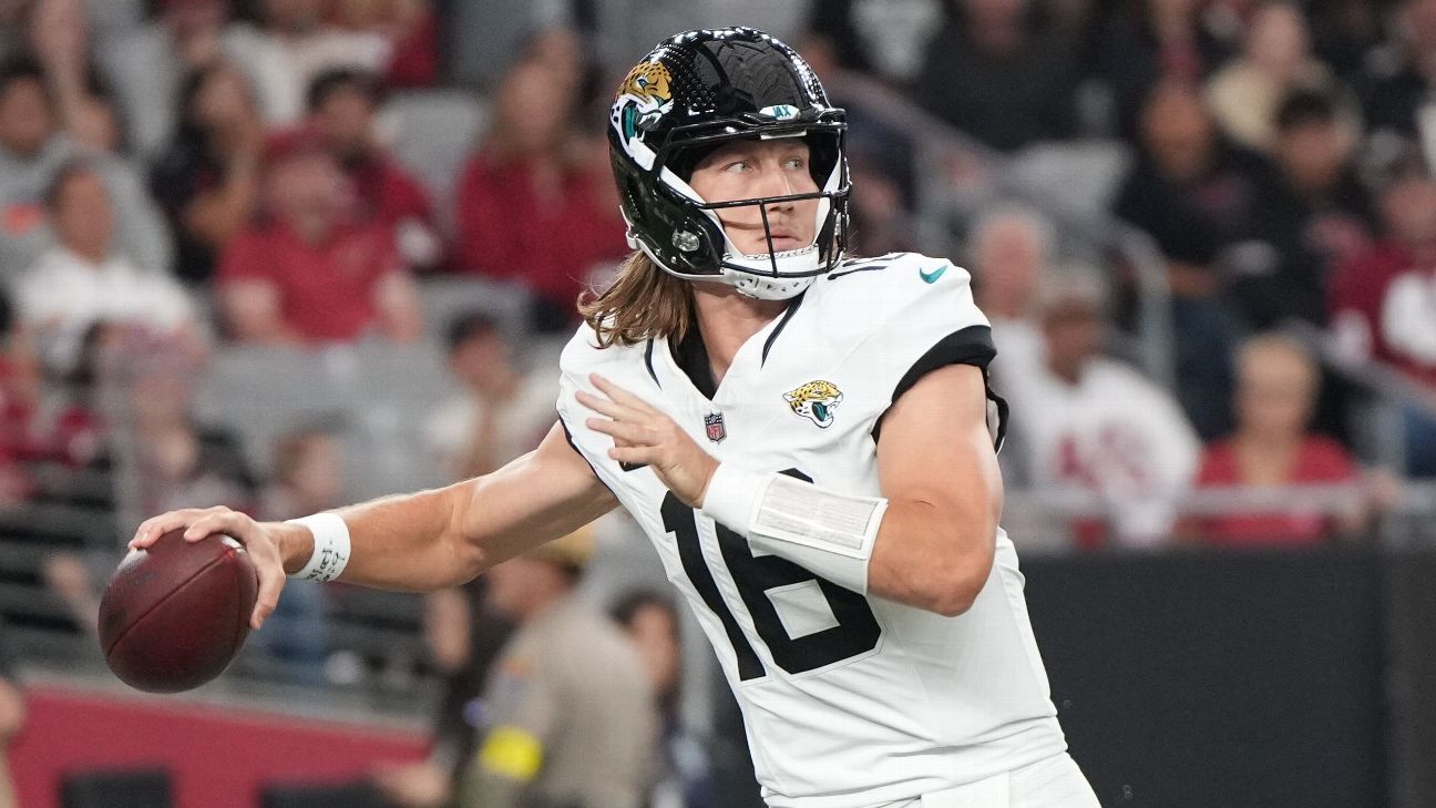 Week 18 fantasy football matchup rankings: Upgrade Trevor Lawrence ...