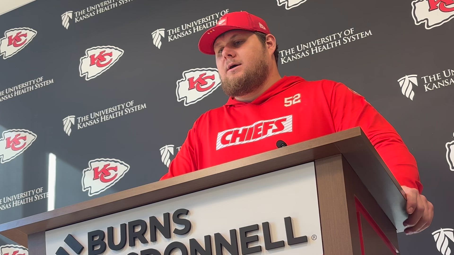 Kansas City Chiefs C Creed Humphrey on finishing the season